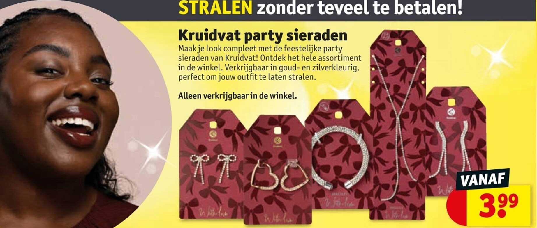 Kruidvat Party Sieraden Aanbieding bij Kruidvat - FolderFeest.nl