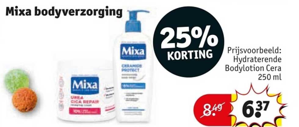 Mixa Bodyverzorging Aanbieding bij Kruidvat - FolderFeest.nl