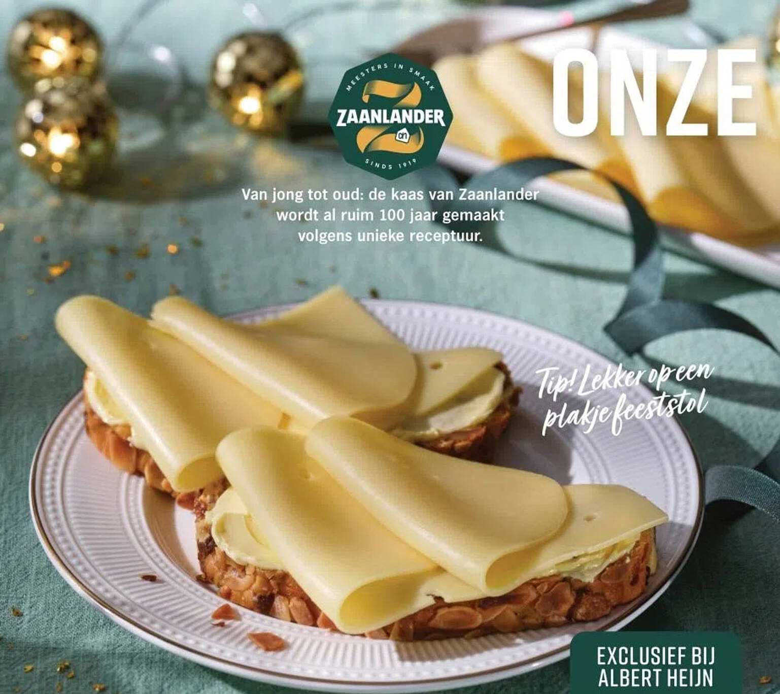 Onze Zaanlander Kaas Aanbieding bij Albert Heijn - FolderFeest.nl