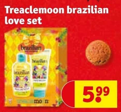 Treaclemoon Brazilian Love Set Aanbieding bij Kruidvat - FolderFeest.nl