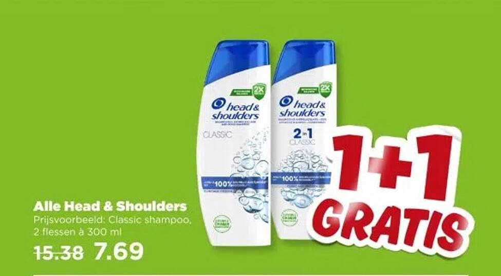 Alle Head & Shoulders Aanbieding bij PLUS - FolderFeest.nl
