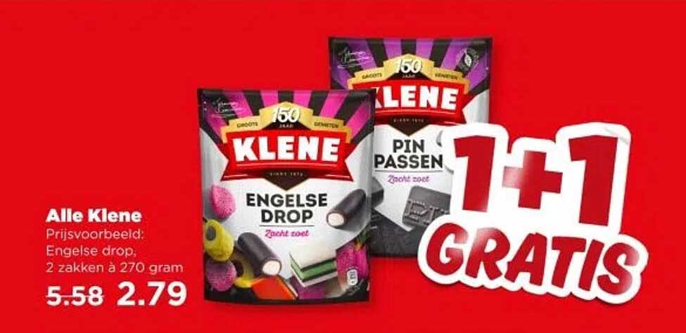 Alle Klene Aanbieding bij PLUS - FolderFeest.nl