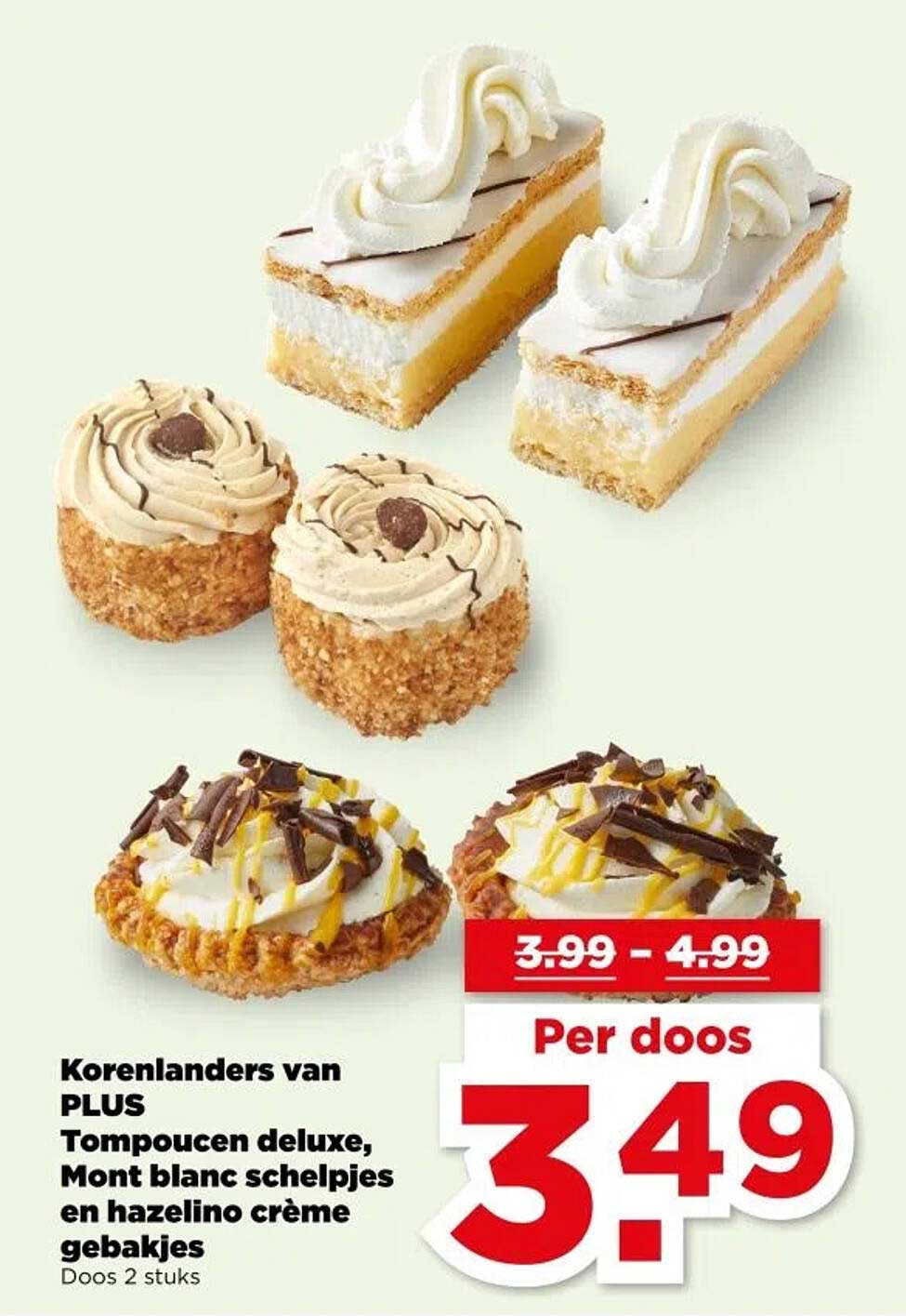 Korenlanders Van Plus Tompoucen Deluxe, Mont Blanc Schelpjes En ...