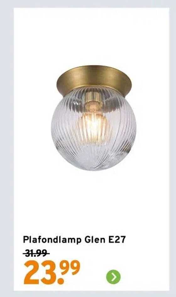 Plafondlamp Glen E27 aanbieding bij GAMMA