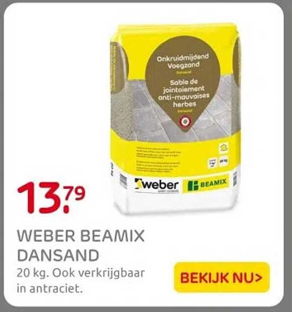 Weber Beamix Dansand aanbieding bij Praxis