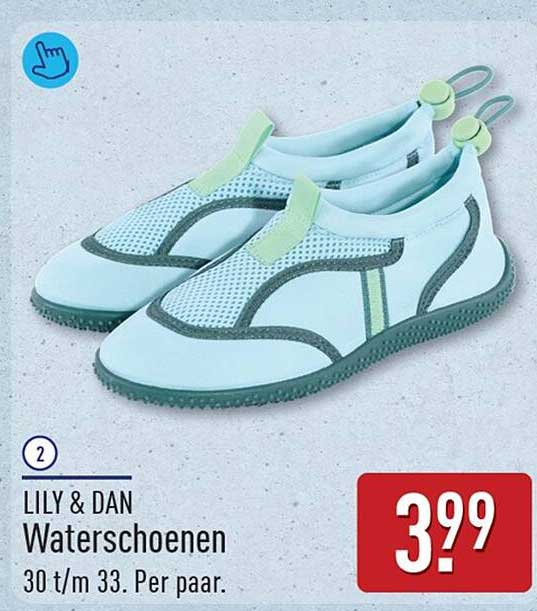 Lily & Dan Waterschoenen Aanbieding bij ALDI - FolderFeest.nl