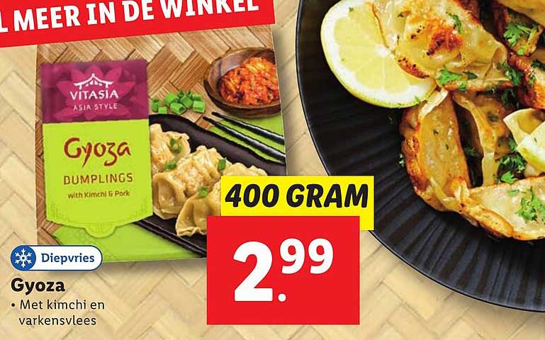 Gyoza Aanbieding bij Lidl - FolderFeest.nl