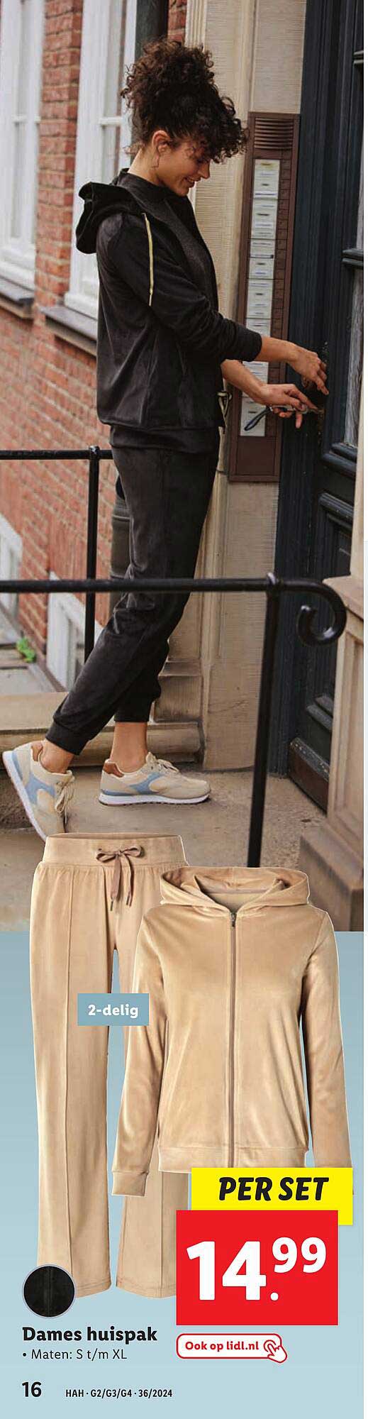 Dames Huispak aanbieding bij Lidl