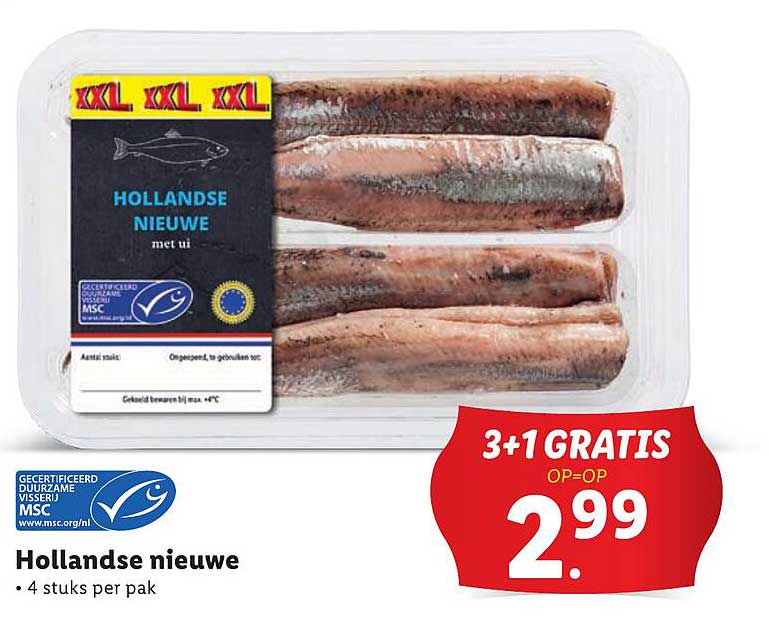 Hollandse Nieuwe aanbieding bij Lidl
