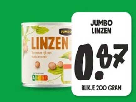 Jumbo Linzen Aanbieding bij Jumbo - FolderFeest.nl