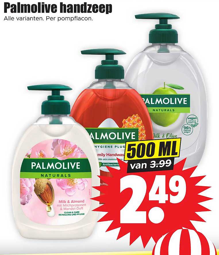 Palmolive Handzeep Aanbieding bij Dirk - FolderFeest.nl